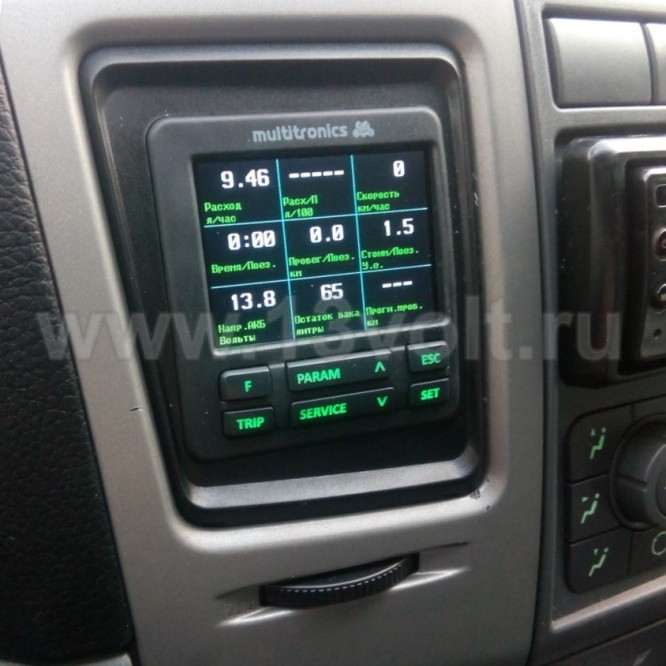 Бортовой компьютер Multitronics C-580 голосовой