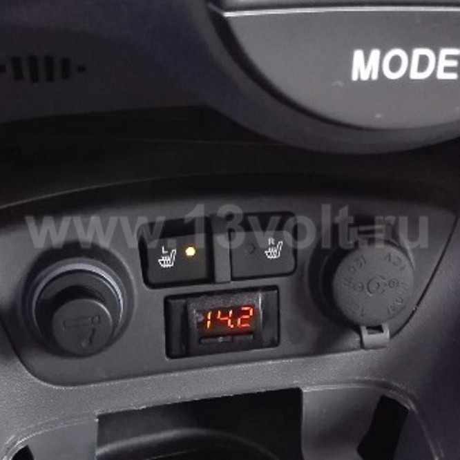 Бортовой компьютер Multitronics UX-7 оранжевый